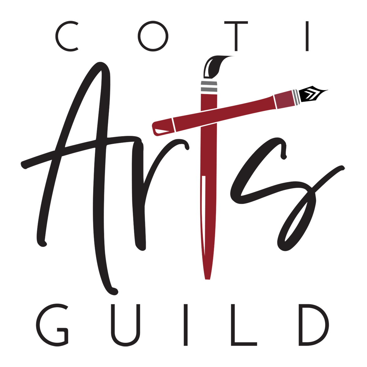COTI Arts Guild Logo | J. Brooke Chao Designs